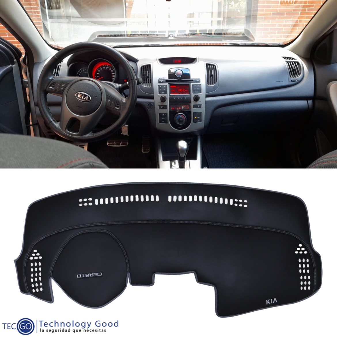 Protector Tablero TIPO Kia Cerato Sedan 2010 Funda/tablero – TECGO AUTO ...