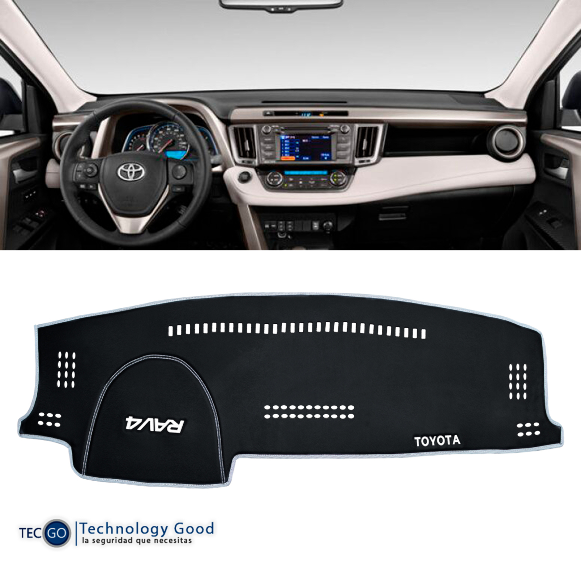 PROTECTOR TABLERO TIPO TOYOTA RAV4 – 2013 – TECGO AUTO ACCESORIOS