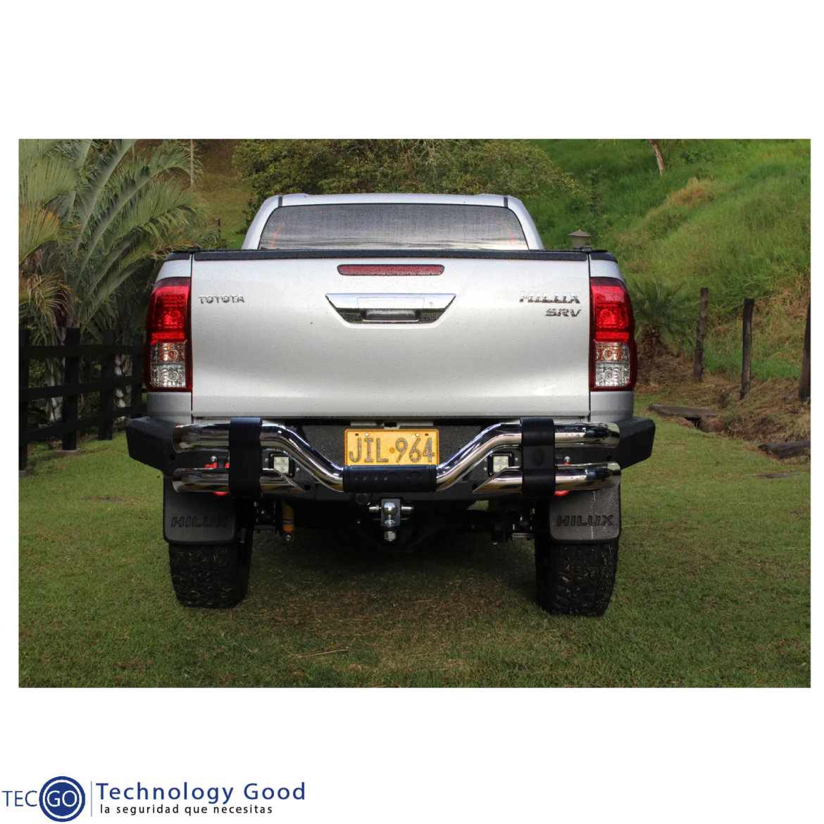 Parachoque Defensa Posterior Acero Toyota Hilux Vigo – TECGO AUTO ...
