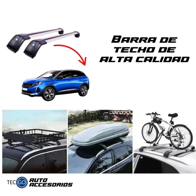 BARRA DE TECHO ENGANCHABLE PORTAEQUIPAJE GRIS – TECGO AUTO ACCESORIOS